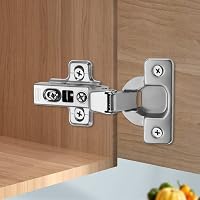 Chibery 10 Pack 90 Degree Surface Mount Spring Hinges, Easy ...