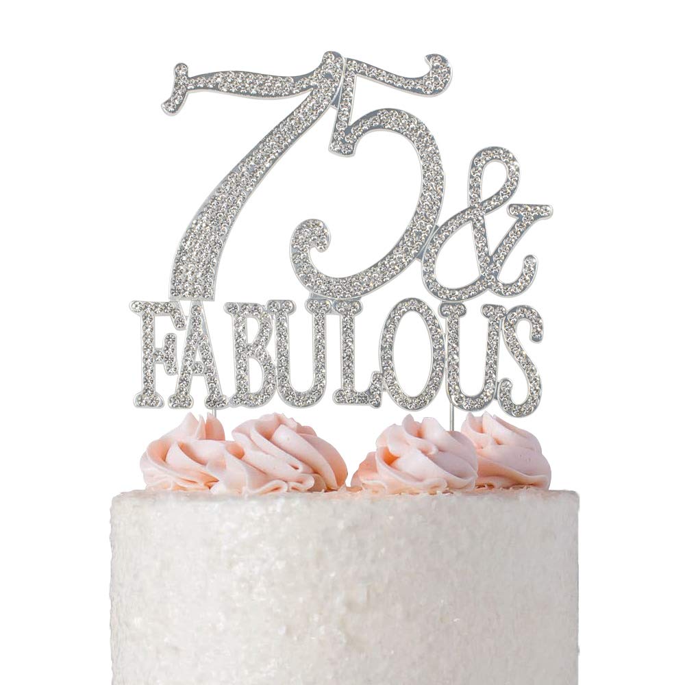 Glitter Happy 75th Birthday