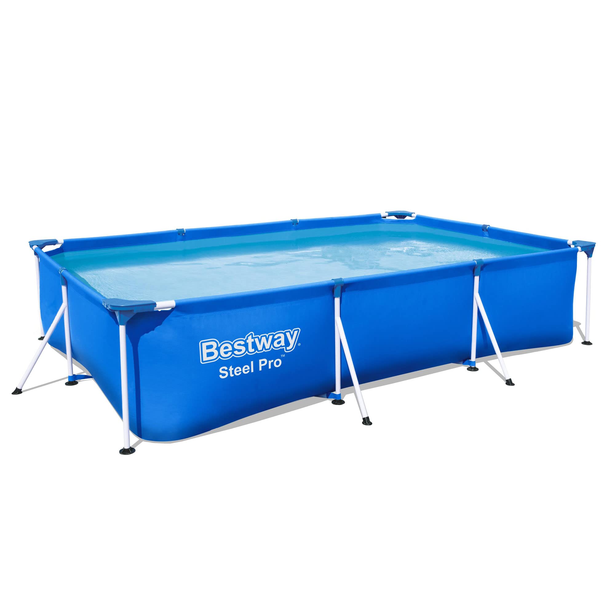 Mua Bestway Rectangular Swimming Pool, Above Ground Metal Frame Outdoor ...