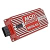 MSD Ignition 6425 6AL Ignition Control Box, Red + MSD 8202 Blaster 2 Hi ...