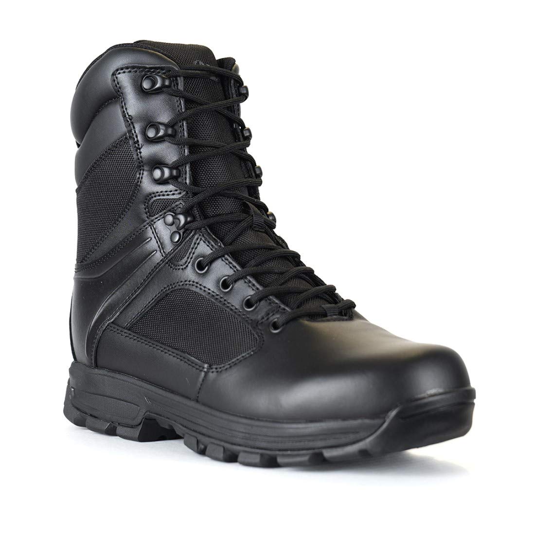 LA Police Gear Sector 8" Side-Zip Duty Boot, Men's Tactical Boots ...
