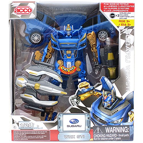 Subaru WRX STi Transforming Action Robot - Want It All