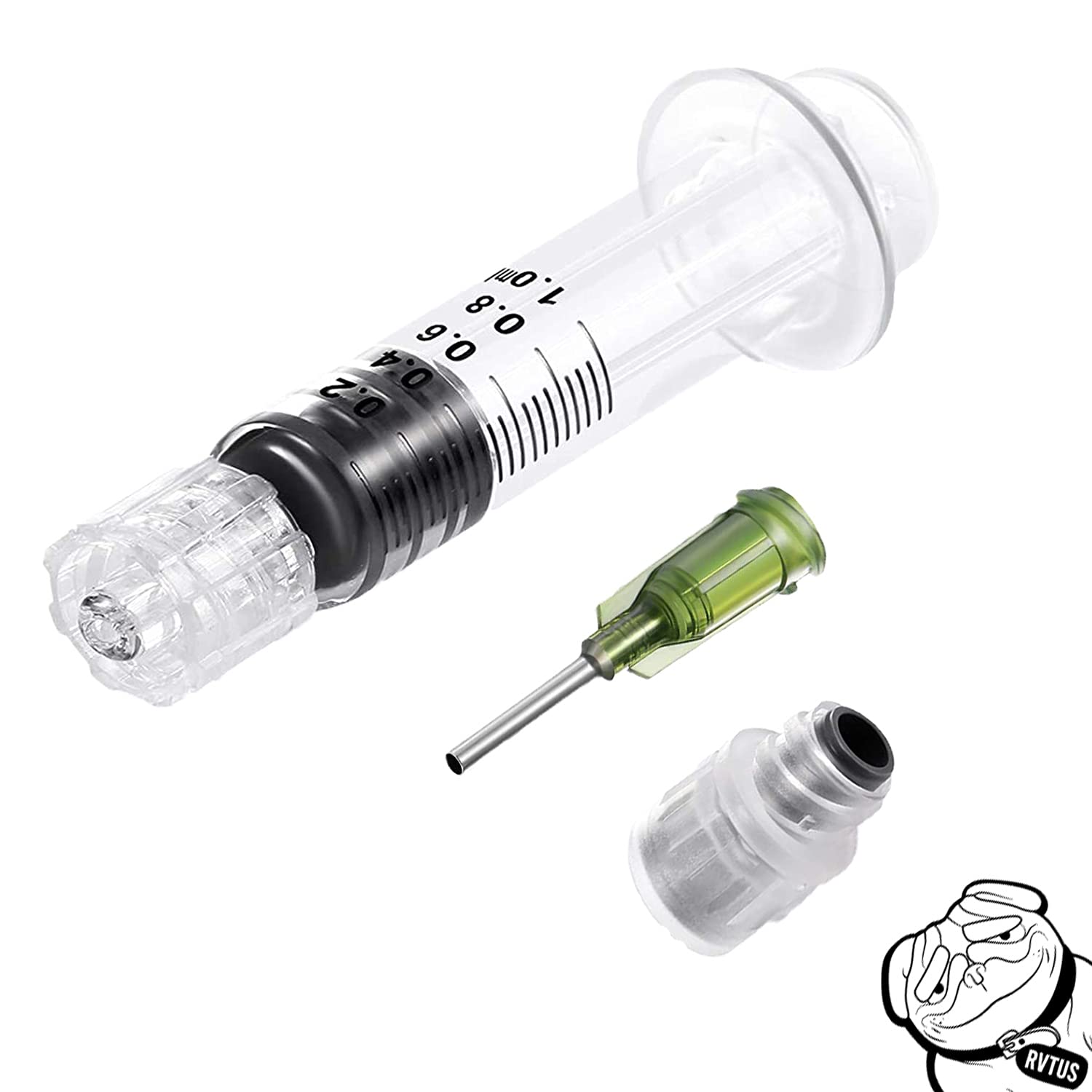 Mua 1ML Glass Luer-Lock Slip-Tip Syringe for Oils, Concentrates ...
