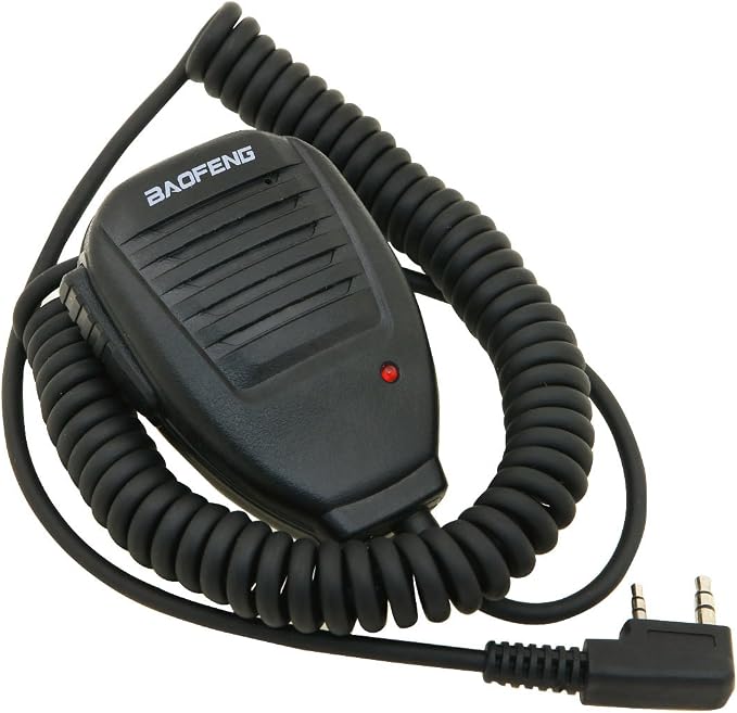 Amazon.com: Baofeng Original Handheld Speaker Two Way Radio Speaker ...