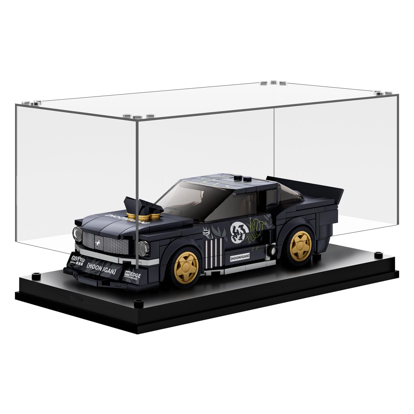 Speed Champion Display Case, Parking Garage Acrylic Display Case, 7.8 x ...