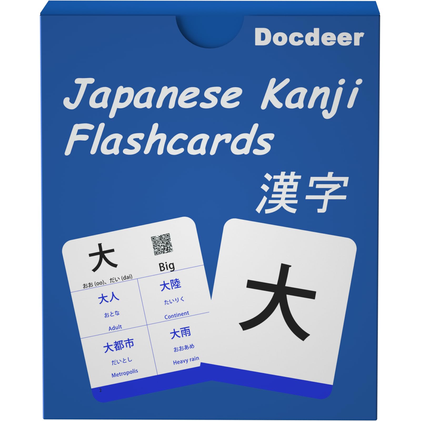 Mua Docdeer Japanese Kanji Flash Cards - Learn Japanese Kanji ...