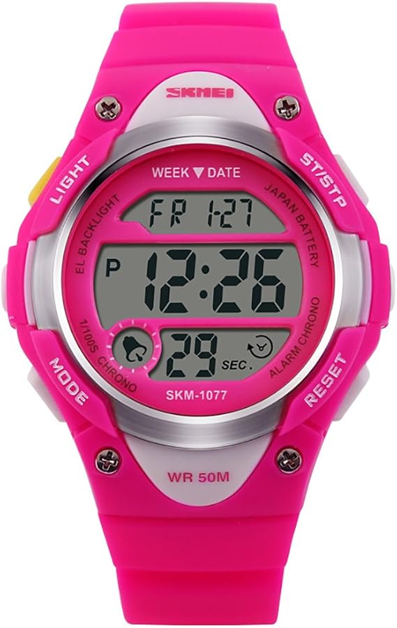 Kids Sport Watch,Waterproof Led Digital Watches with Alarm Back Light ...
