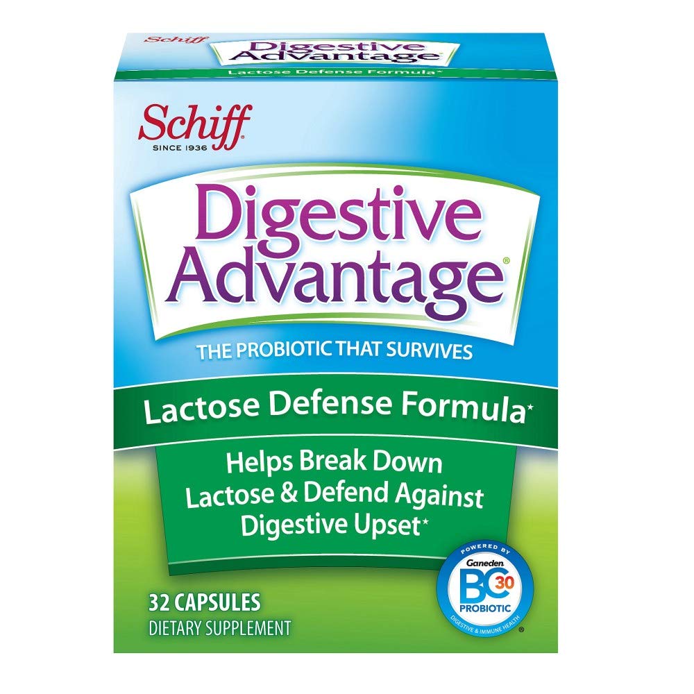 Amazon.com: Digestive Advantage Gas Defense Probiotic, 32 Capsules ...