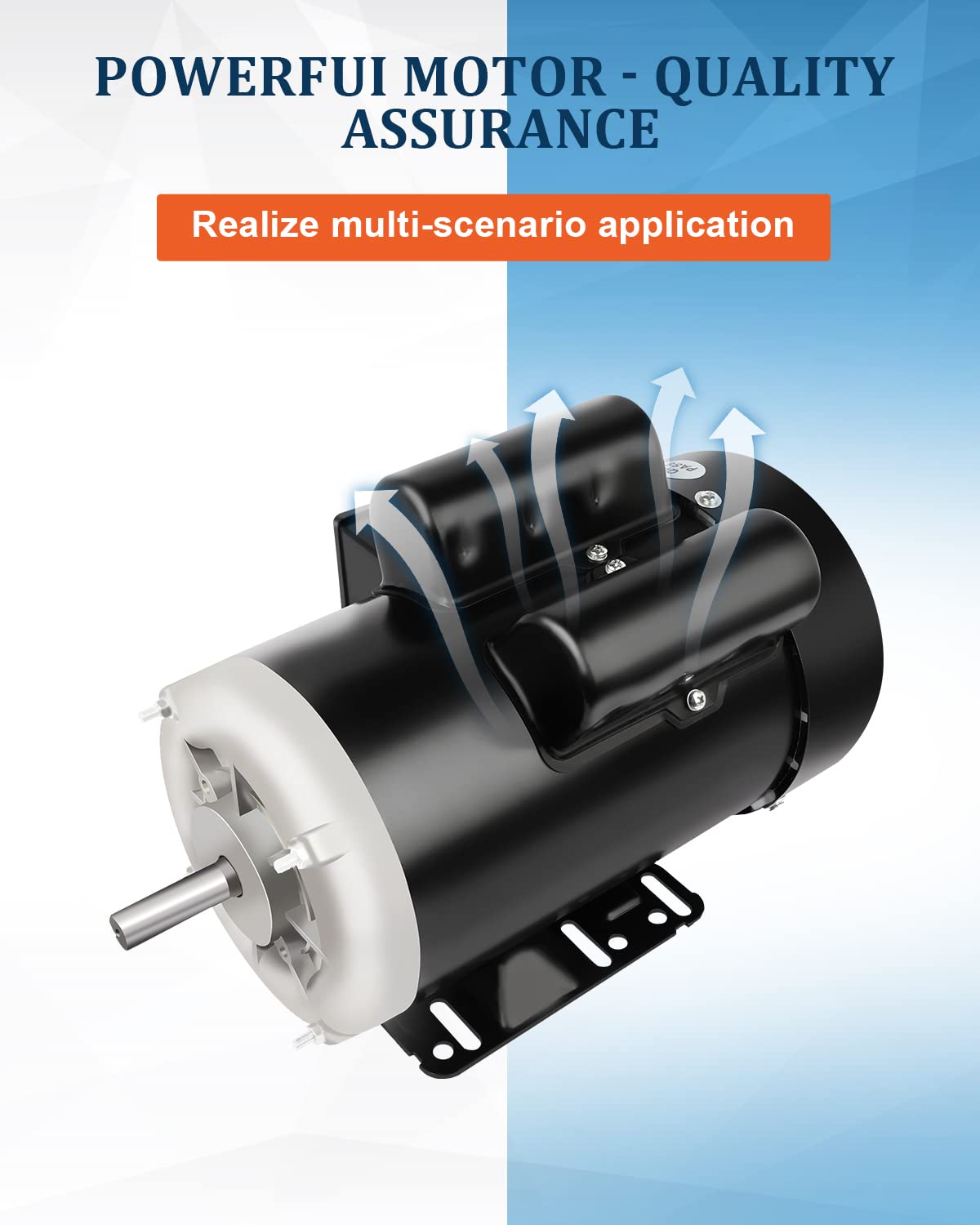 Mua 5HP Electric Motor, Single Phase Agricultural Motor, 5/8"Shaft ...