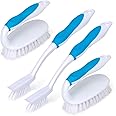 Amazon.com: HileSwan Scrub Brush Set, 4 Pack Deep Cleaning Brush Kit ...