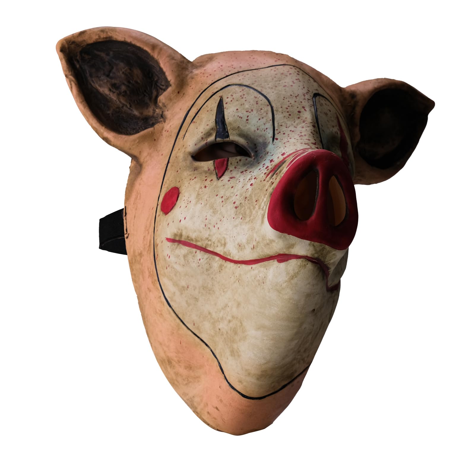 PJMarts Clown Pig Halloween Scray Mask Latex The Butcher Evil Pig ...
