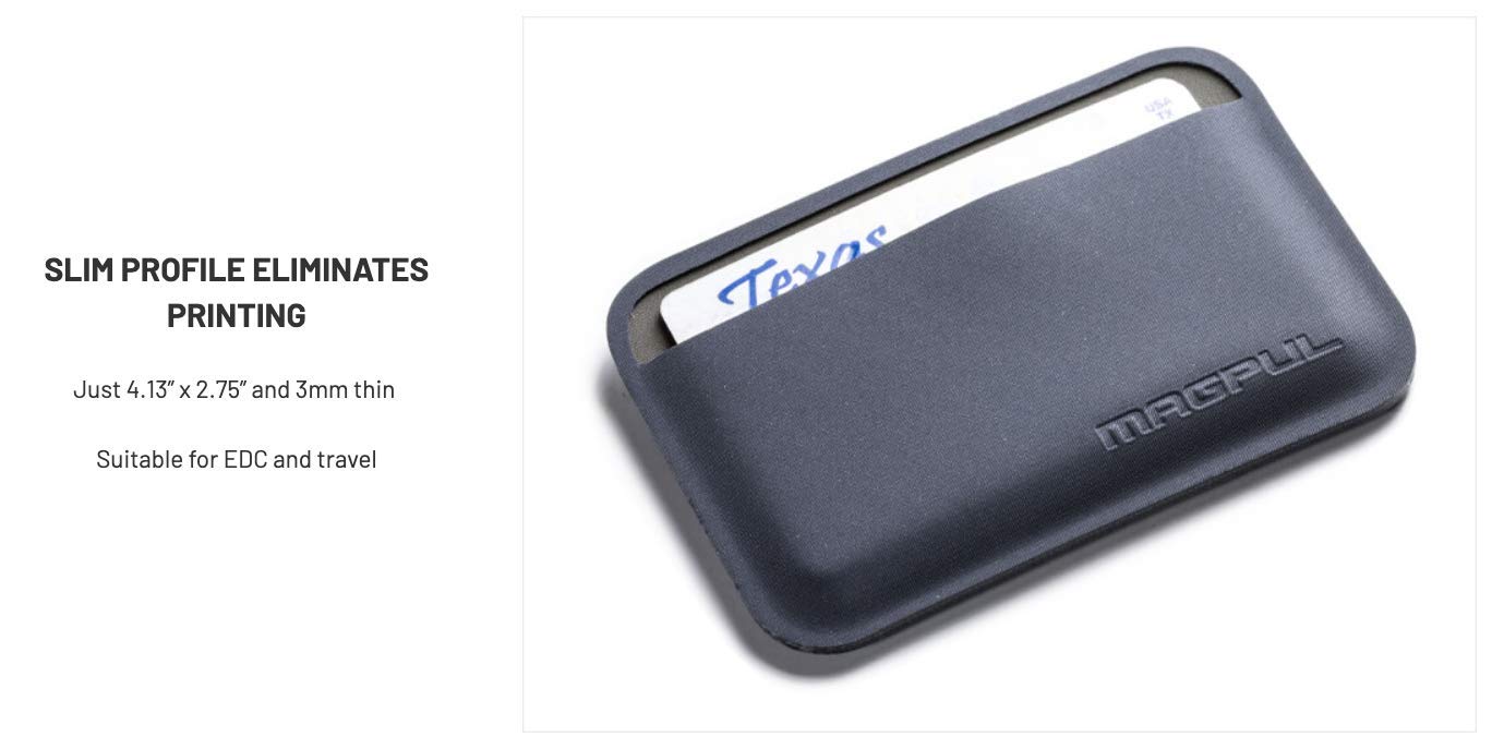 Mua Magpul DAKA Essential Tactical Slim Minimalist unisex-adult Polymer ...