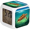 Amazon.com: 7 Color Change LED Digital Alarm Clock with Date Alarm ...