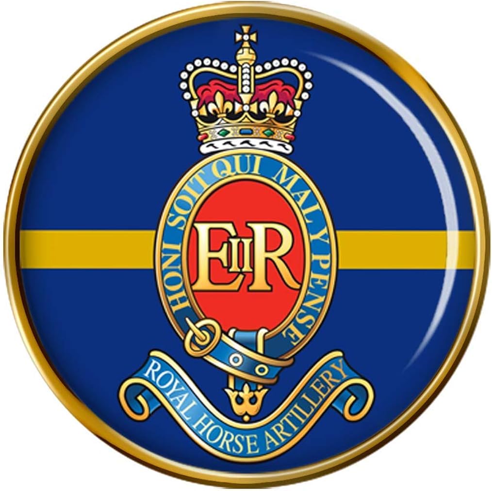 3rd Regiment Royal Horse Artillery, British Army Pin Badge: Amazon.co ...