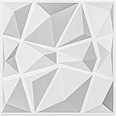 Amazon.com: Art3d Decorative 3D Wall Panels in Diamond Design, 12"x12 ...