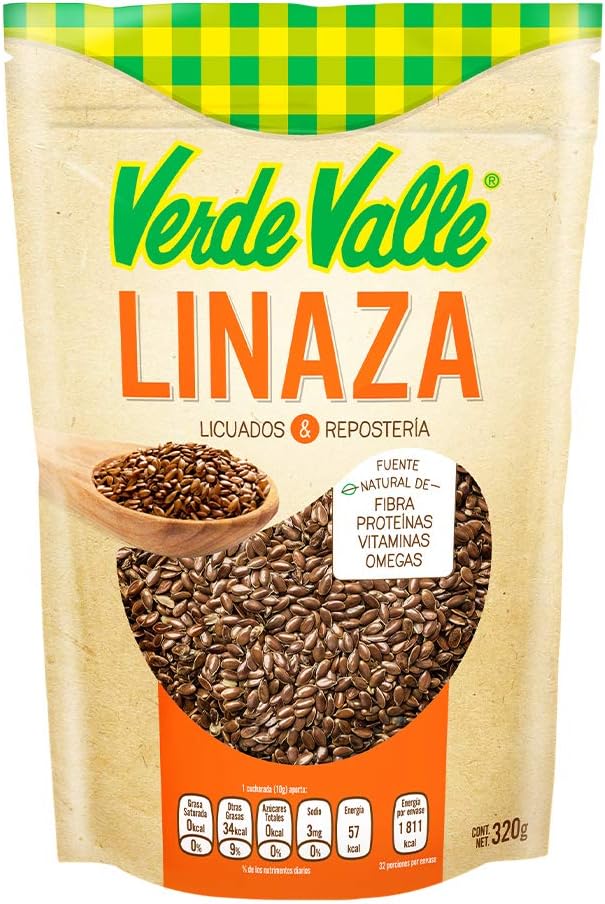 Verde Valle, Linaza, 320 gramos: Amazon.com.mx