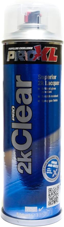 2k Clear Lacquer Aerosol Spray Can Pro 2k Ultimate Clear 2 pack Acrylic ...