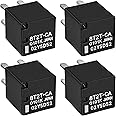 Amazon.com: Relay 8T2T-CA (Set of 4) - 0101K 12VDC 20A Automotive High-Performance Plug-in Type ...