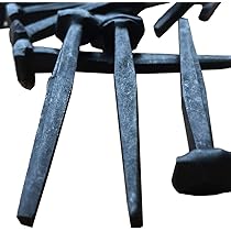 Clavos Decorative Nails Clout Nails 6\"- Steel Square Common Rose Head ...