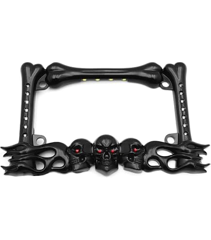 Custom License Plate Frame DMSE Shark Teeth License Plate Frame ...