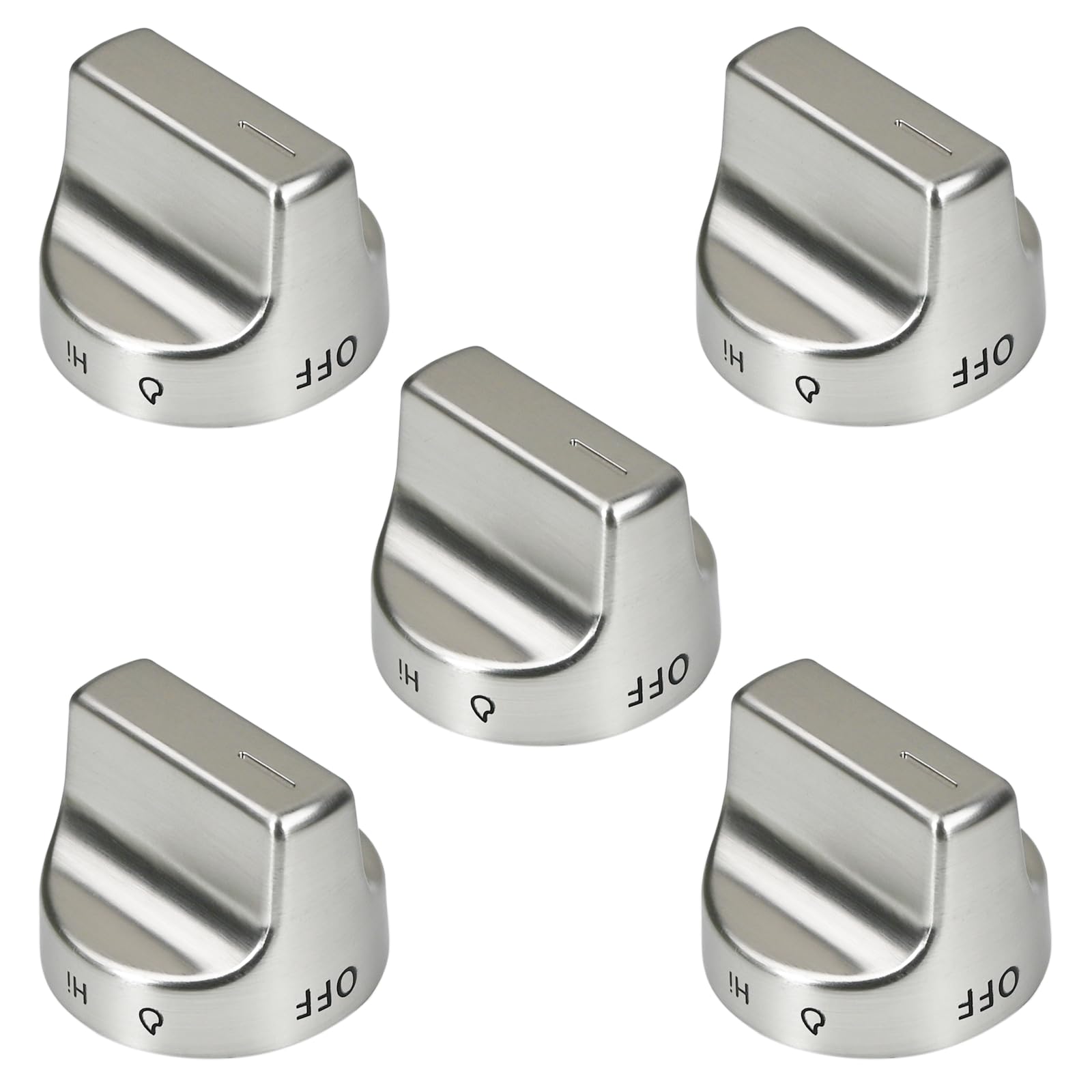 5PCS Reinforced W11239985 Gas Range Oven Knob Replace W10850015 ...