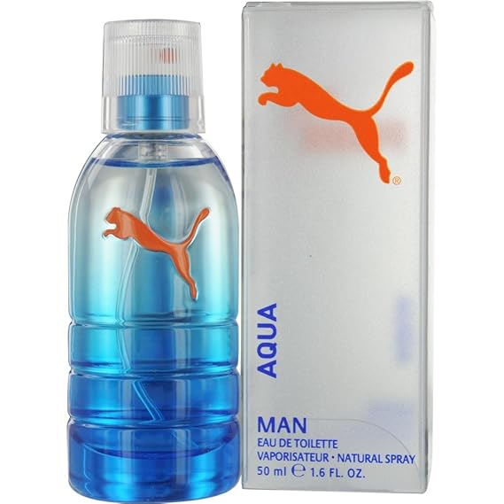 Amazon.com : Puma Aqua Eau De Toilette Spray for Men, 1.6 Ounce : Puma ...
