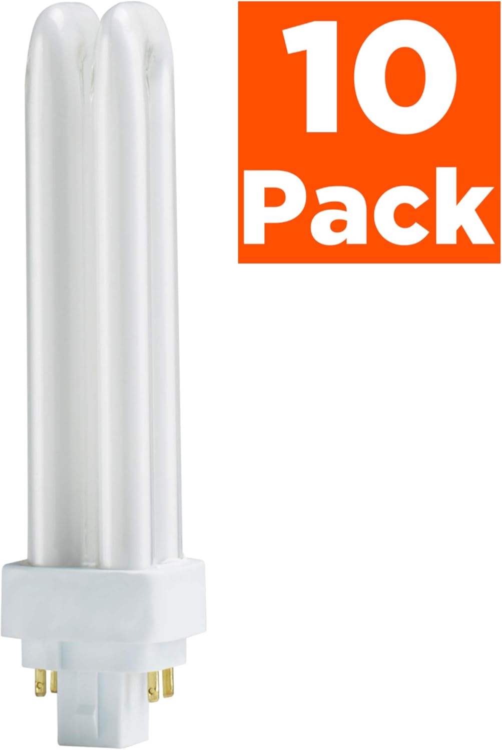 Amazon.com: 13 Watt CFL Light Bulbs | 4 Pin G24Q-1 Base 2700K Soft White | 13W High Output 900 ...