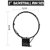 Basketball Rim Replacement Accessory 12inch Basketball Hoop Garage ...