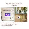 Digital Differential Pressure Indicator Negative Room Pressure Monitor ...