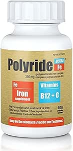 Polyride Fe Ultra - 100 Capsules : Amazon.ca: Health & Personal Care
