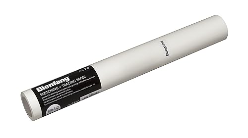 Bienfang Sketching & Tracing Paper Roll, White, 18 Inches x 50 Yards ...