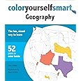 Amazon.com: Color Yourself Smart Geography: The fun, visual way to ...