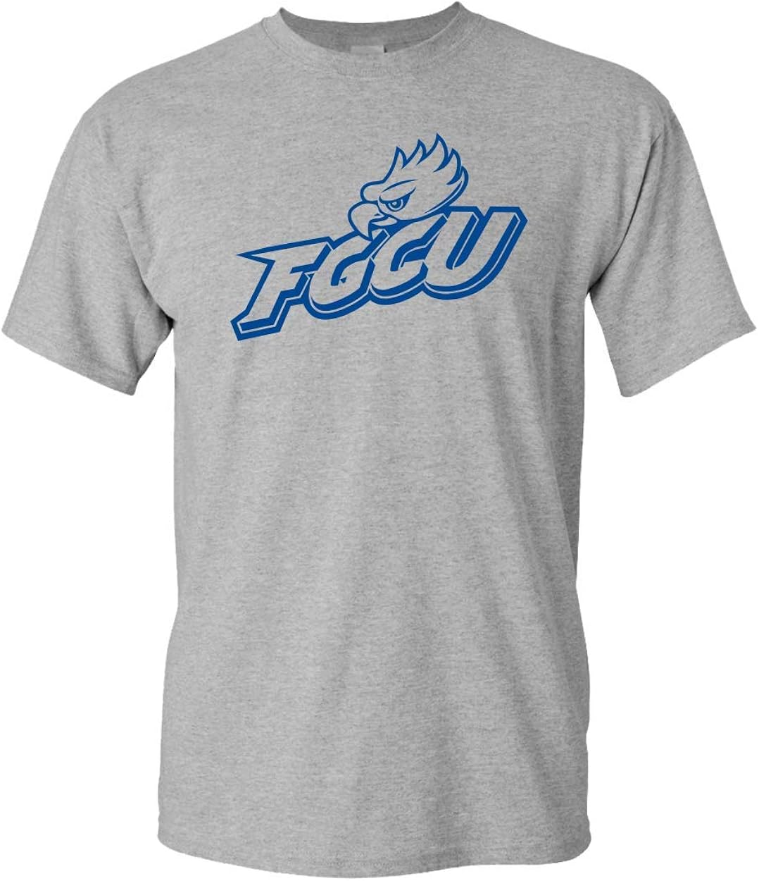 Amazon.com: CreateMyTee | Florida Gulf Coast FGCU Blue One Color T ...