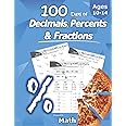 Humble Math - 100 Days of Decimals, Percents & Fractions: Advanced ...