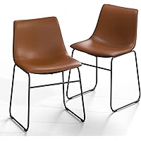 Amazon.com: NicBex Retro Side Chair Dining Chair with Metal Legs for ...