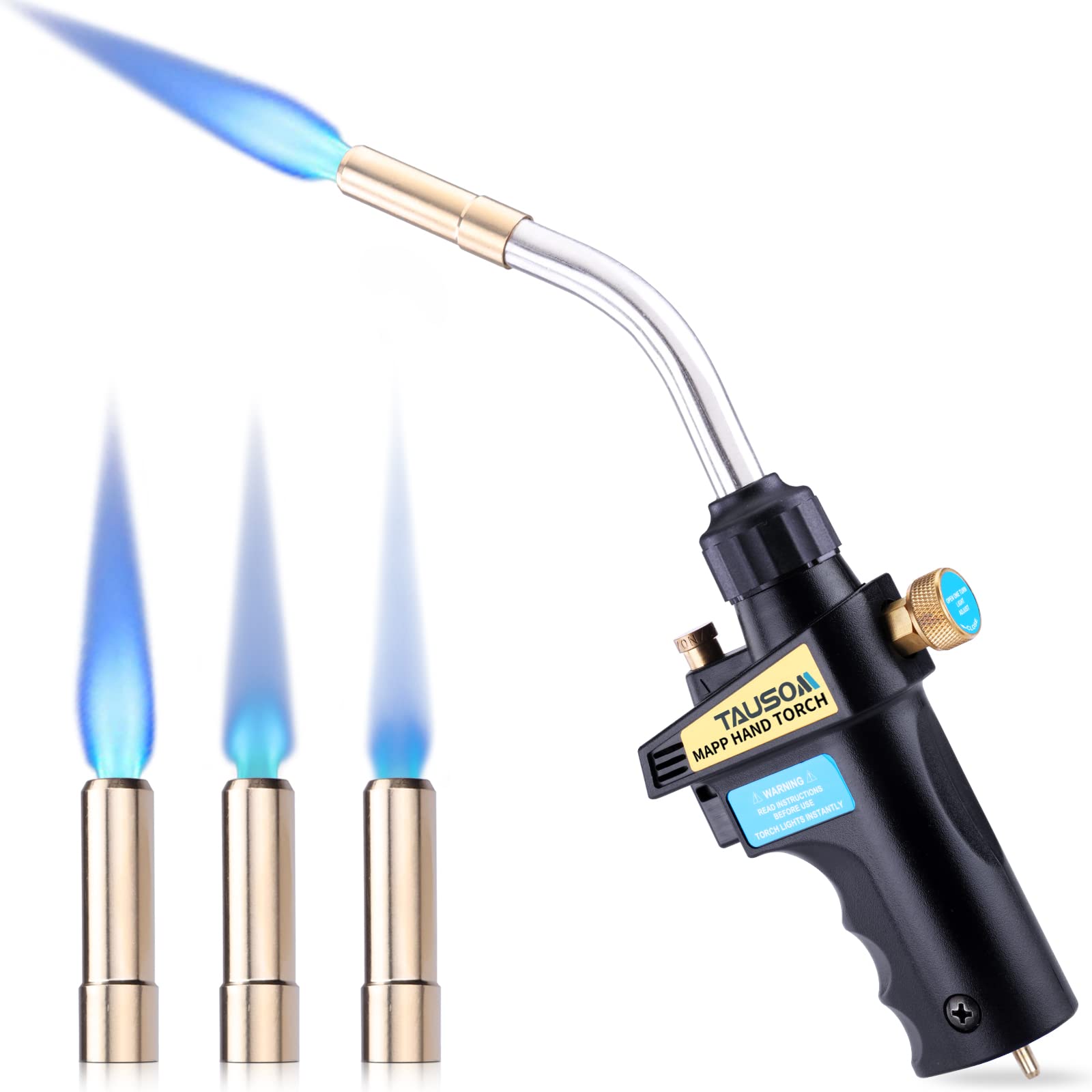 Mua Propane Torch Head High Intensity, Mapp/Map Gas Torch with Self ...