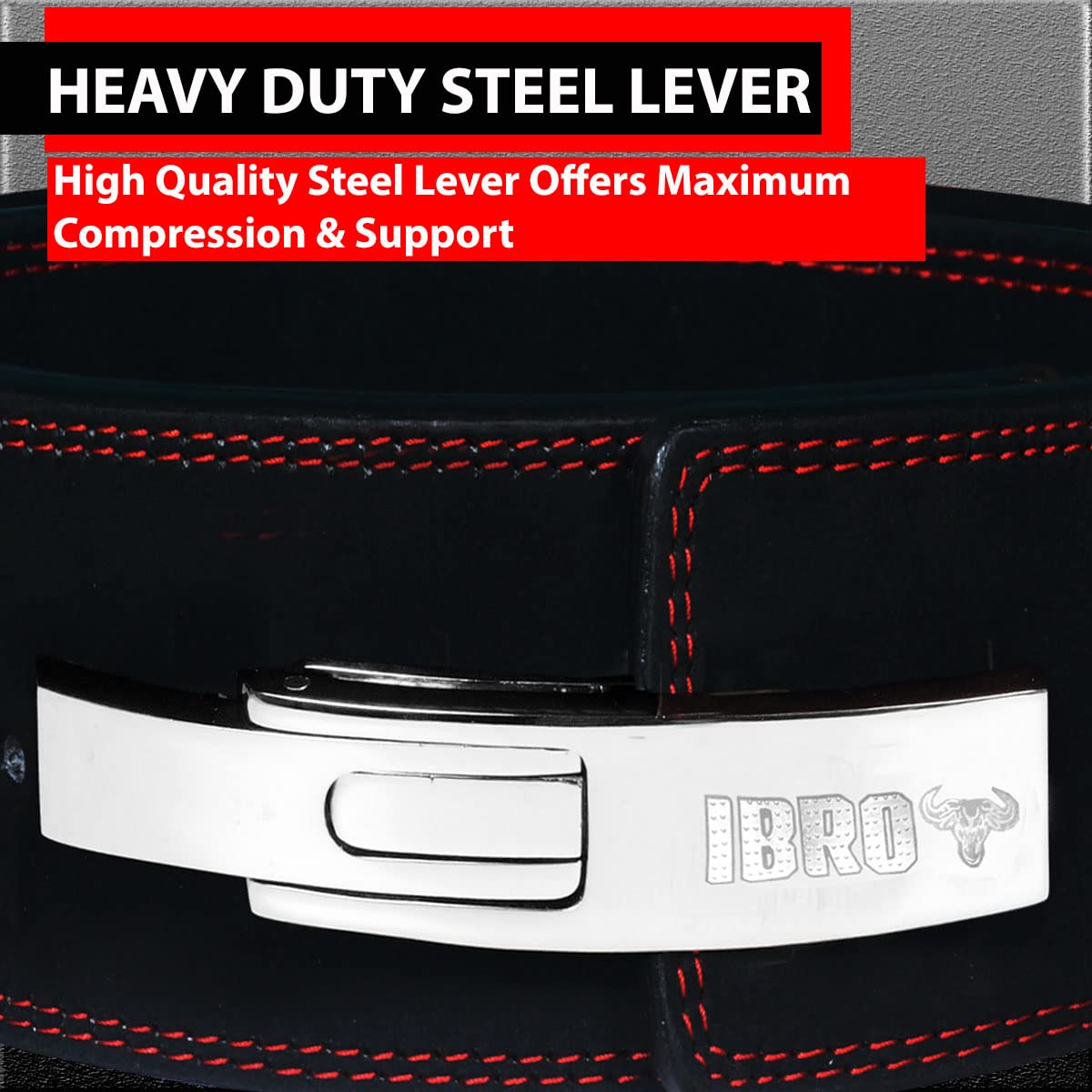 Mua IBRO Powerlifting Lever Gym Belt – Power 8MM, 10MM or 13MM Extreme ...