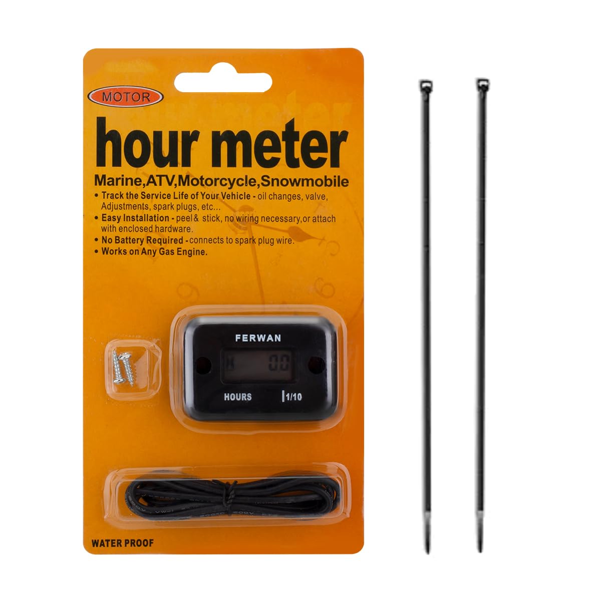Mua Inductive Hour Meter, Engine Hour Meter, Dirt Bike Hour Meter, for ...