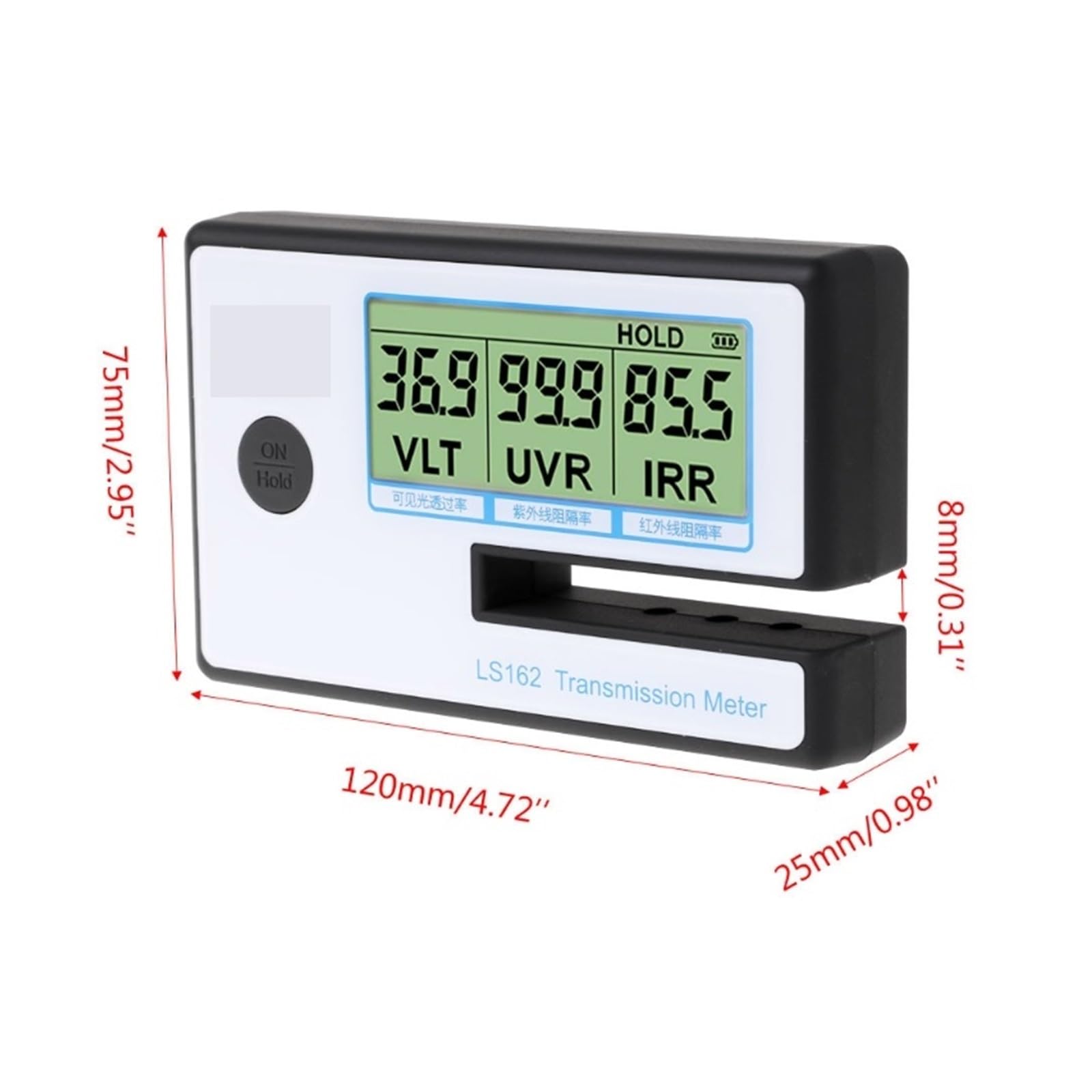 Mua UV Index Meter, UVC Light Meter, Film Glass Tester, VLT ...