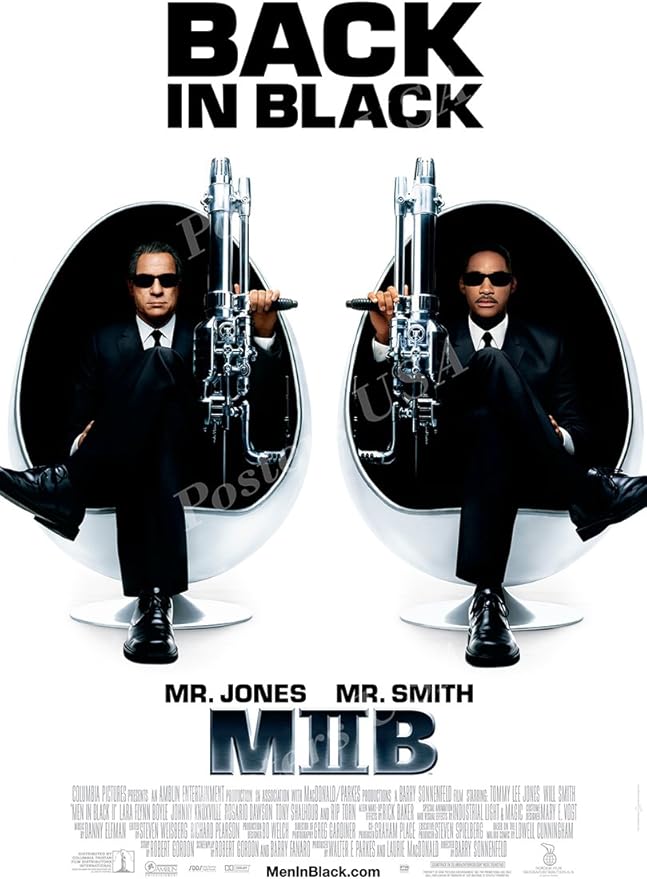 Amazon.com: Posters USA - Men In Black II MIB Movie Poster GLOSSY ...