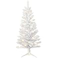 Amazon.com: Maylaviu 4FT Artificial Christmas Tree with Lights, Pre-lit Mini Christmas Tree with ...