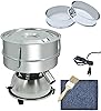 Automatic Sieve Shaker, 40 Mesh and 60 Mesh Flour Sifter, Electric ...