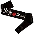 Amazon.com: Magnusson's Garden 60th Birthday Sash, Sixtylicious ...