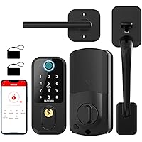 Zowill Smart Front Door Lock Set with APP Control - Keyless Entry Door ...