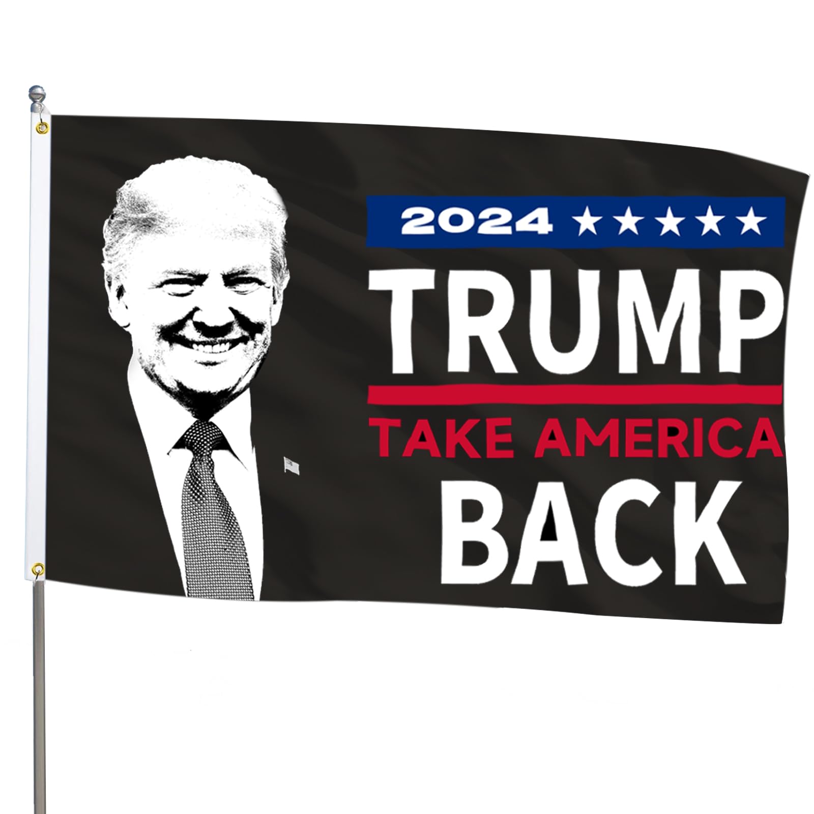 Trump 2024 Flag 3x5 Feet Indoor Outdoor Decoration Banner trump 2024 ...