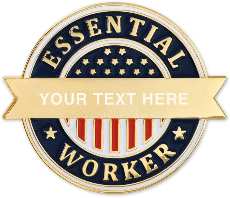 Amazon.com: PinMart Essential Worker Employee Recognition Award ...