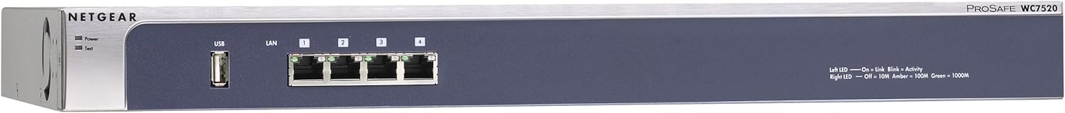 NETGEAR WC7520-100EUS ProSAFE 20 Access Point Wireless Controller ...