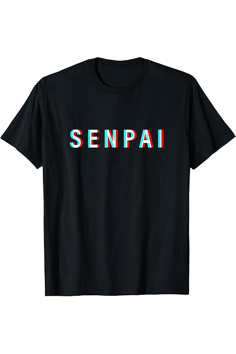 Camiseta Senpai Redbubble