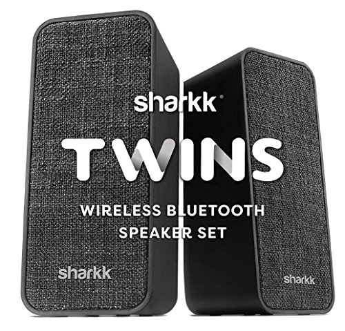 Buy Sharkk Twins Portable Bluetooth Speaker Set Bluetooth 4.2 Stereo ...