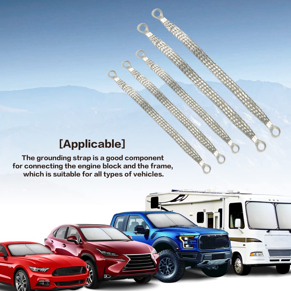 Mua Universal Flat Braided Copper Ground Strap,Professional Vehicle ...